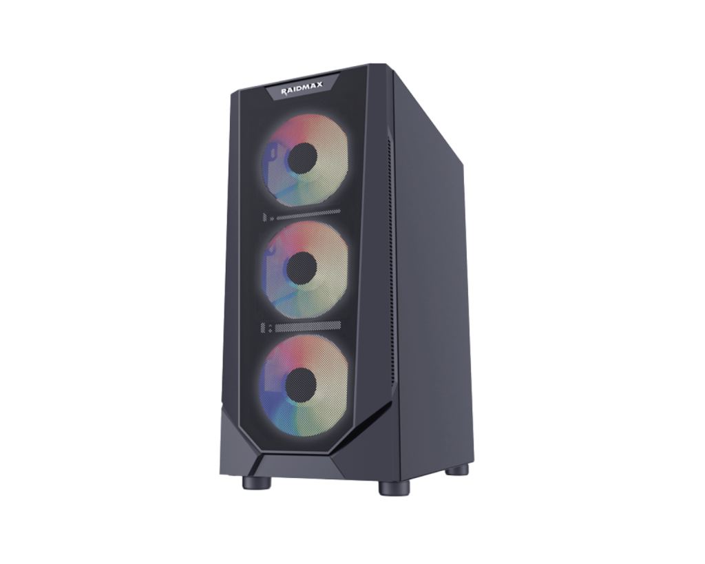 Gabinete Gamer Raidmax Vector V155 Black - ThunderBolt